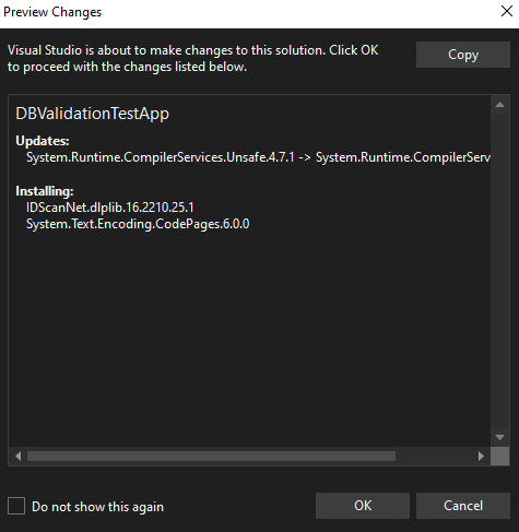 ID Parsing Library Use NuGet | IDScan.net